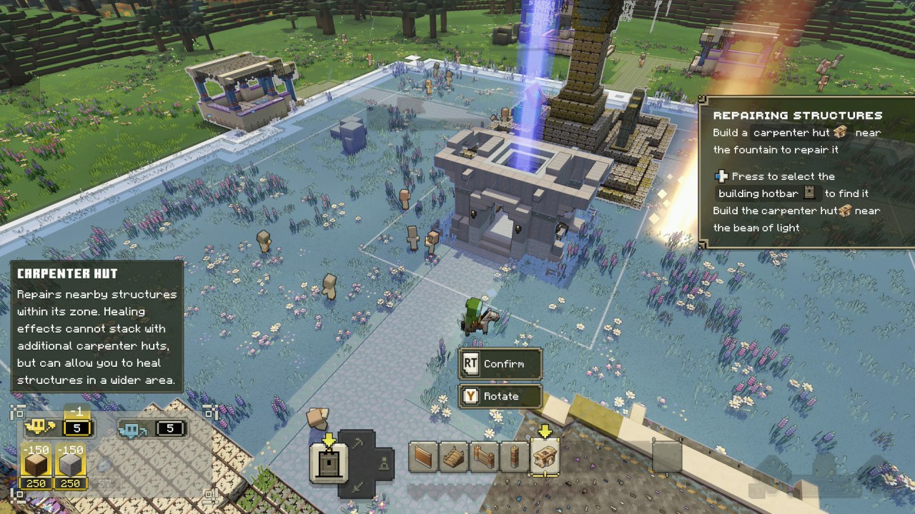 Review : Minecraft Legends : A PvP Blockbuster : Seasoned Gaming