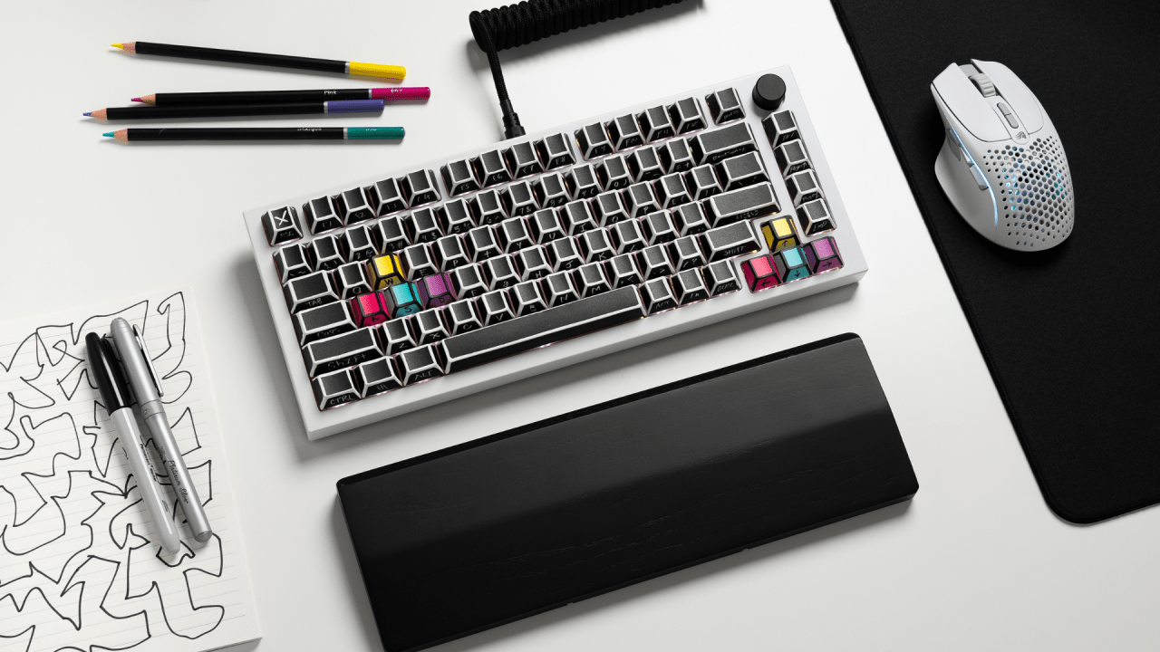 Review : Glorious Gaming KeyCapsule GPBT Sketch : Seasoned Gaming